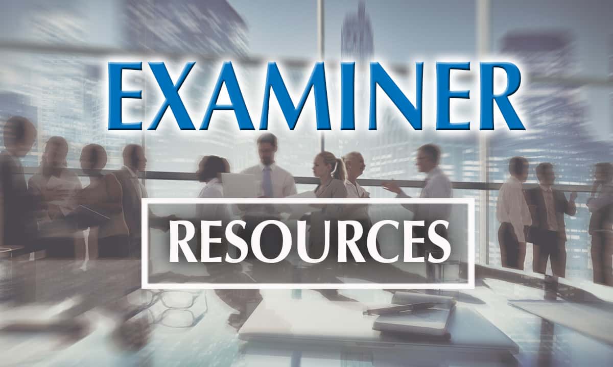 Examiner Resource Center