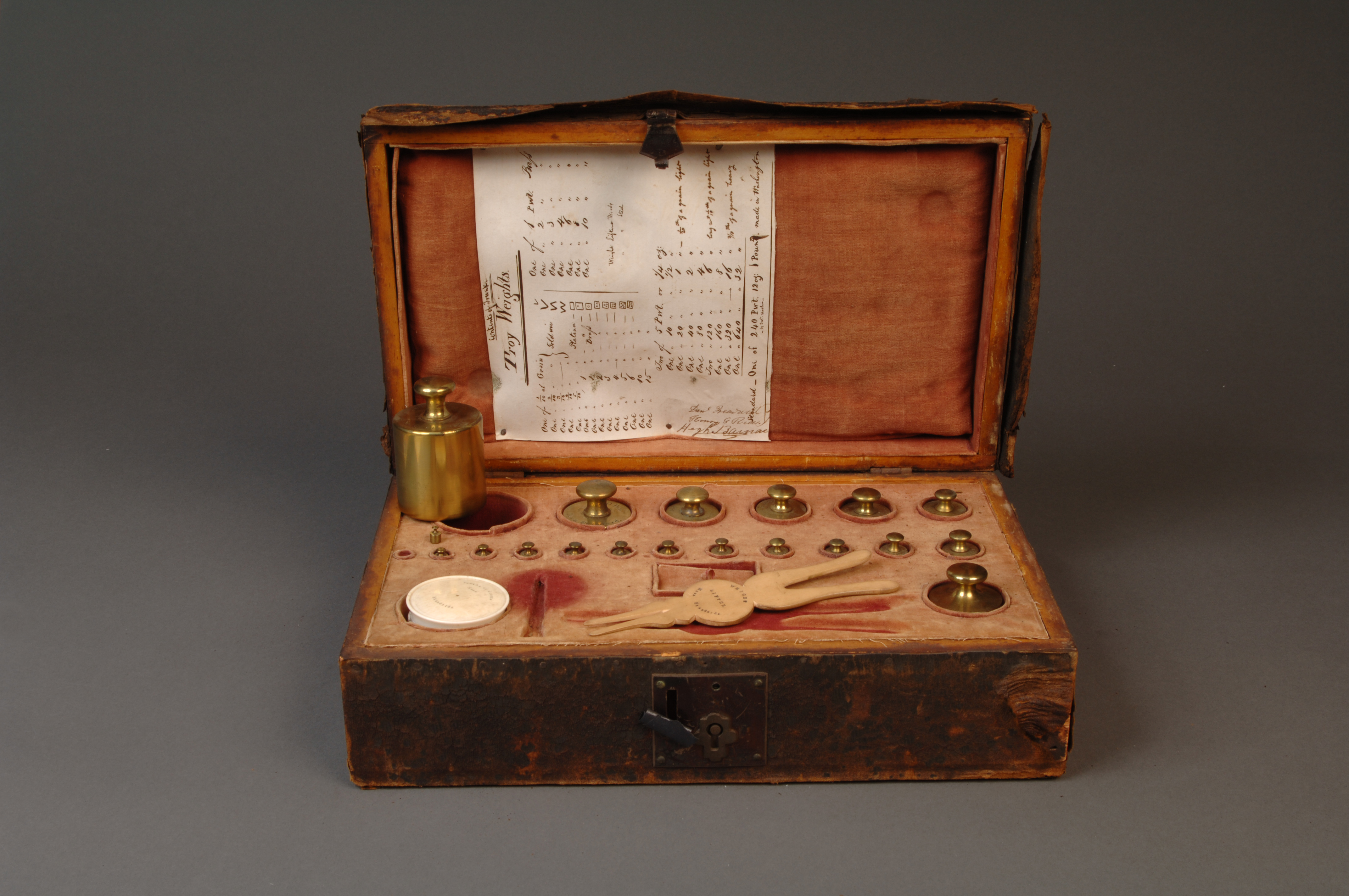 Troy Mass Standards Set