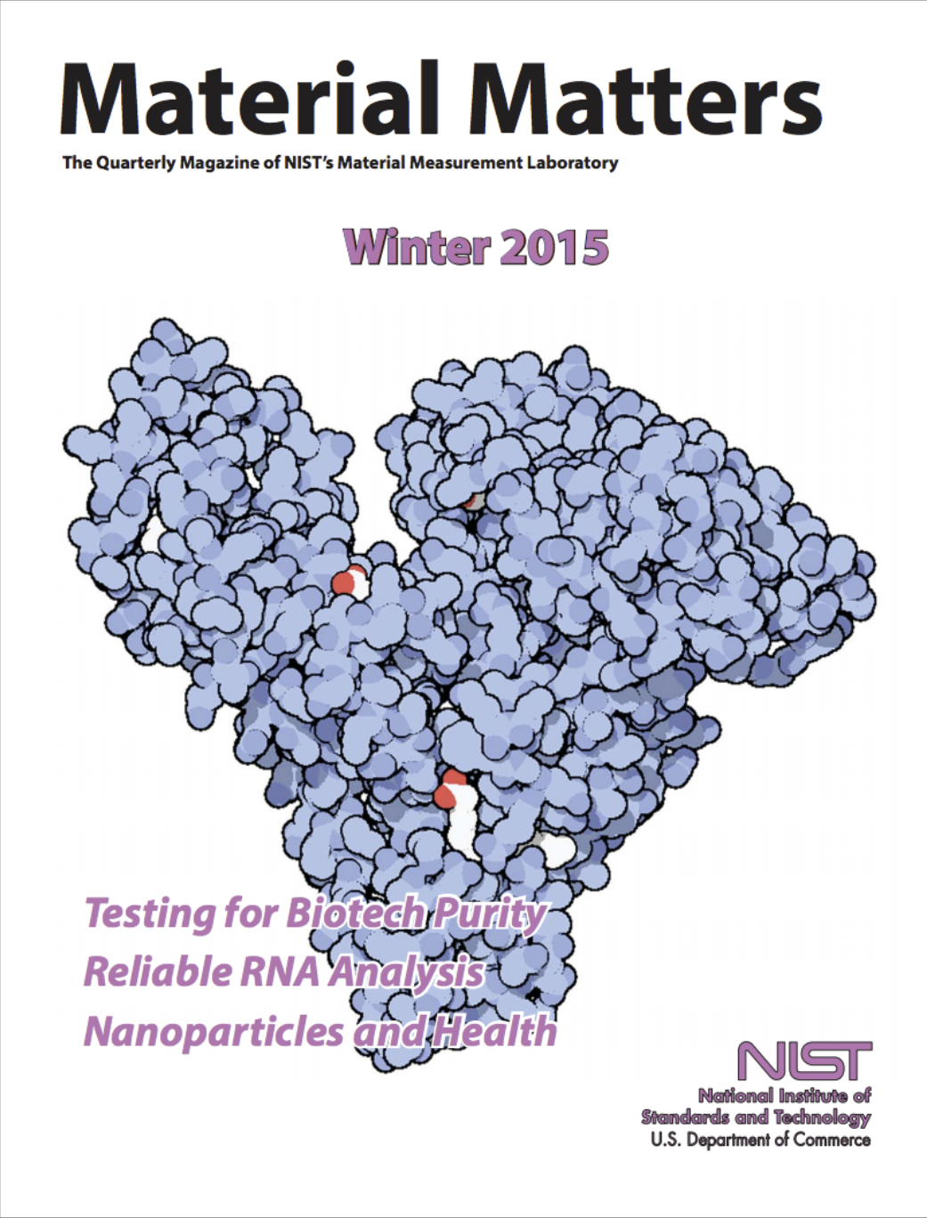 Material Matters - Winter 2015 | NIST