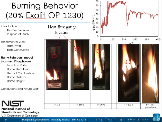 Lecture Presented at the 2018 European Symposium on Fire Science | NIST