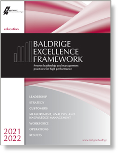 2021-2022 Baldrige Excellence Framework (Education) | NIST