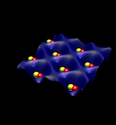 Rubidium Atoms Square Dance