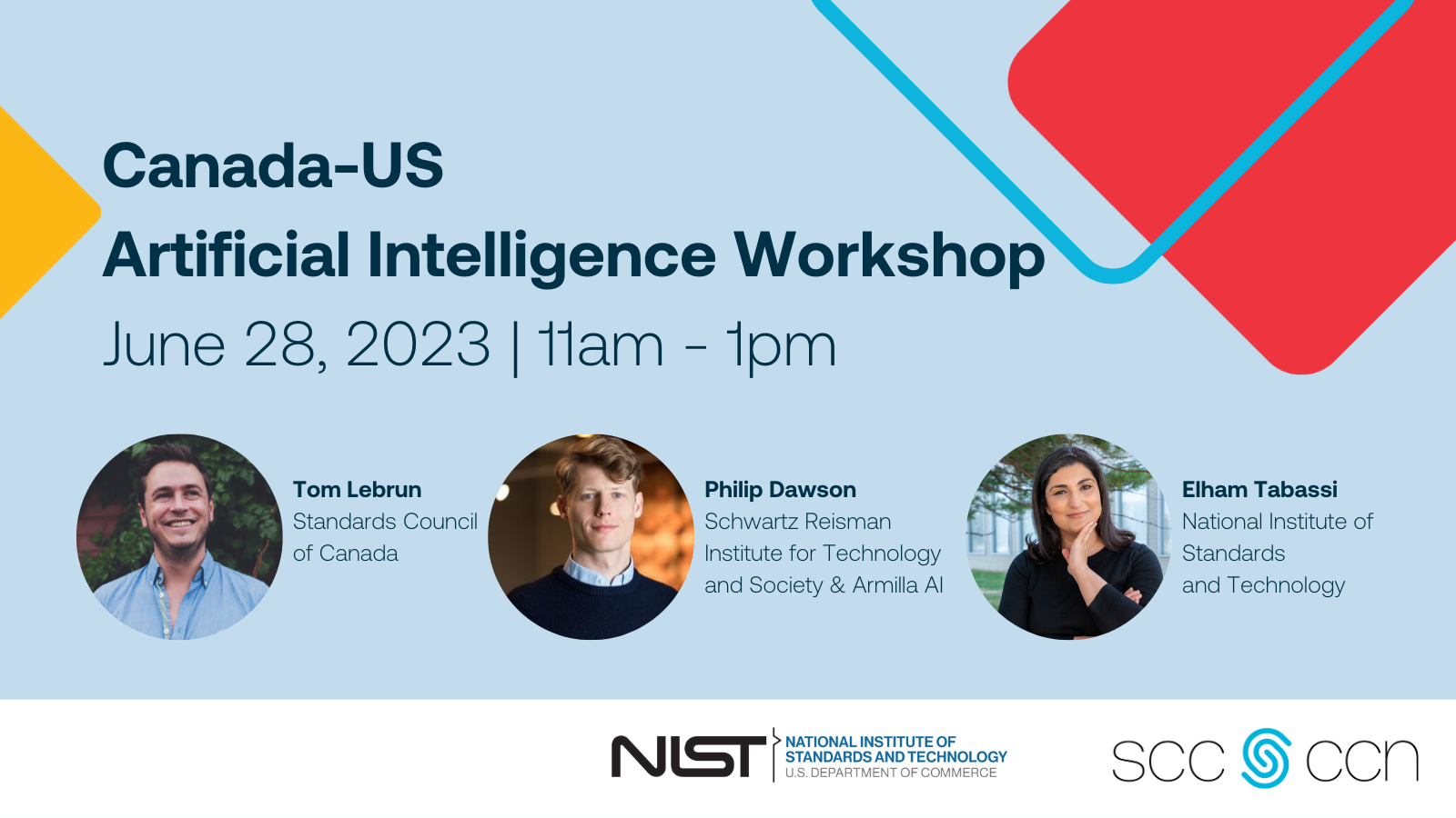 Canada-US Artificial Intelligence Workshop | NIST