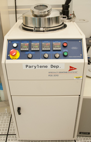 NanoFab Tool: Specialty Coating Systems PDS 2010 Parylene Deposition ...
