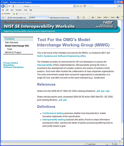 XMI Validator | NIST