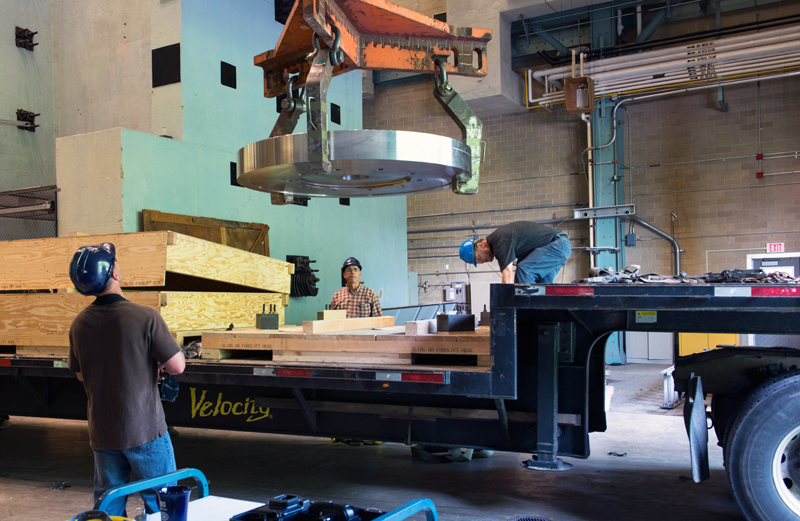 Progress Report with Photos: Restoration of NIST's Million-Pound ...