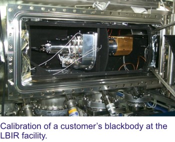 Infrared cryogenic blackbody broadband calibration | NIST
