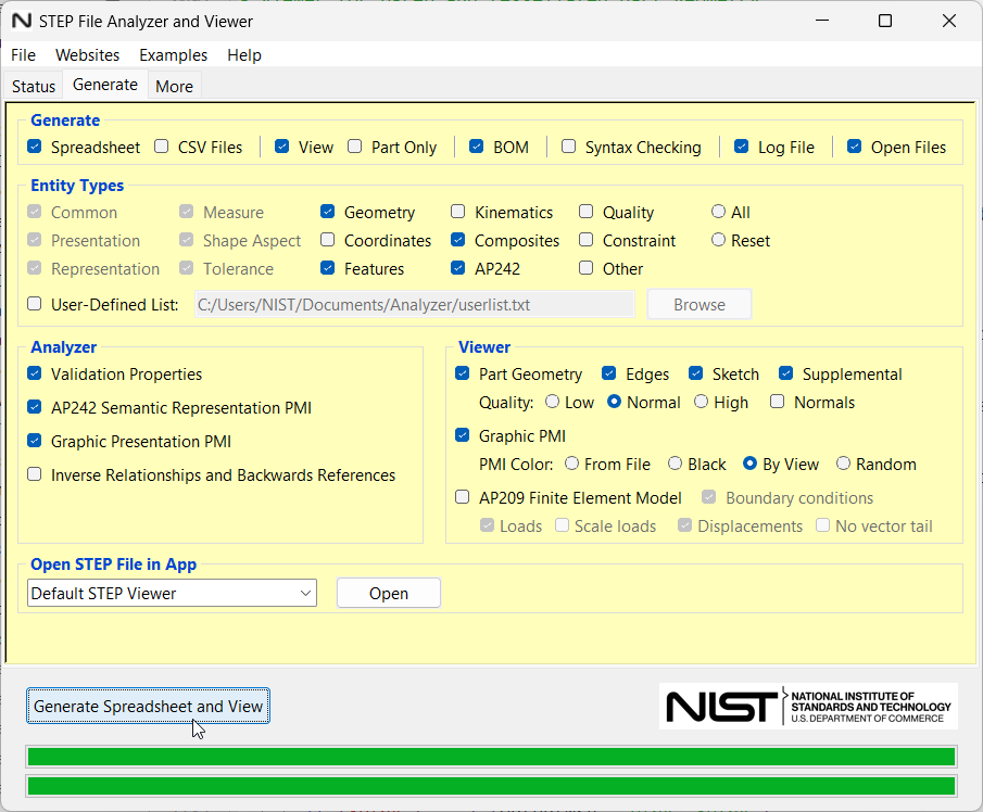 STEP File Analyzer and Viewer | NIST