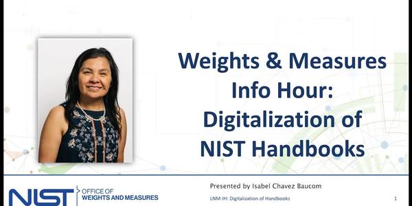 Weights & Measures | NIST