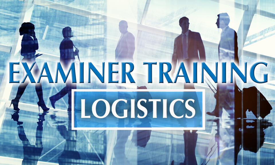 Examiner Training Logistics photo