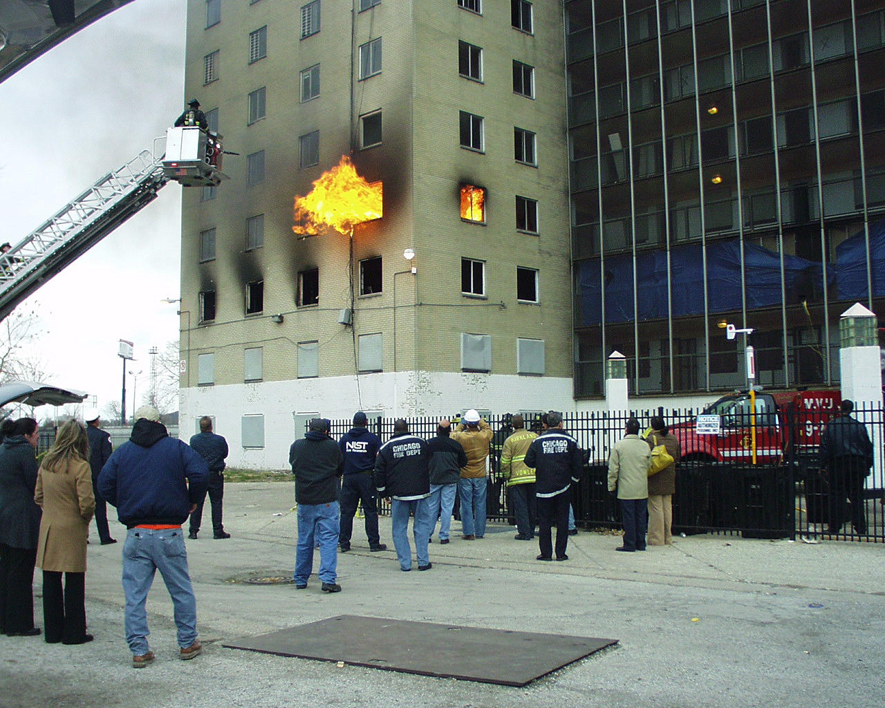 NIST Test Fans the Flames for High-Rise Fire Safety | NIST