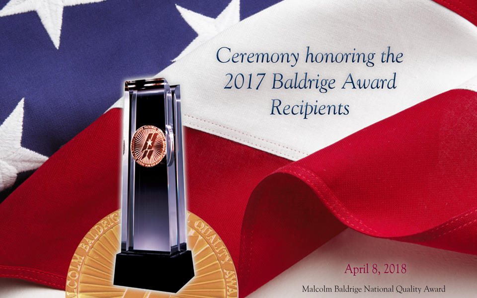 Celebrating the 2017 Baldrige Award Winners! | NIST