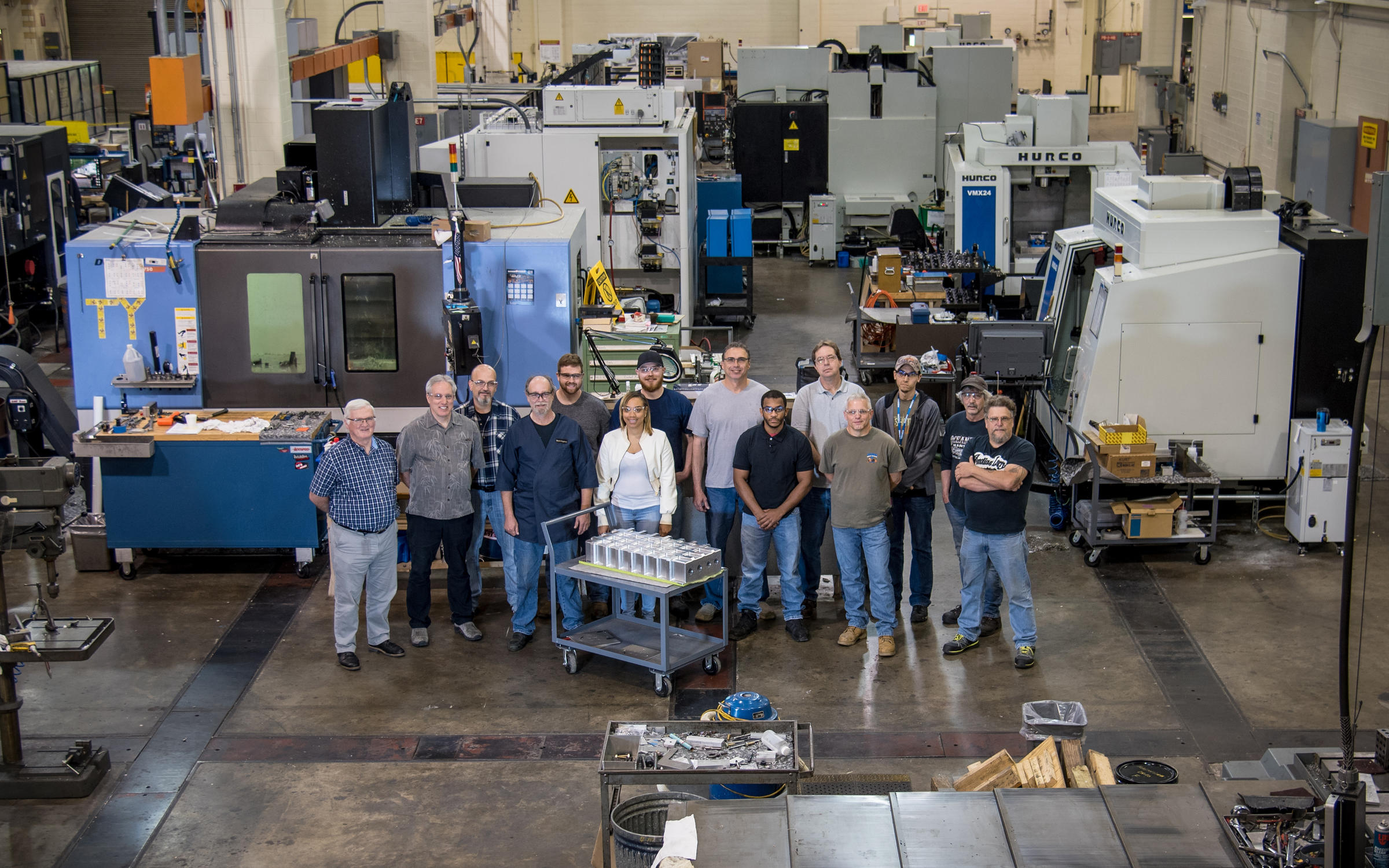 NIST machine shop crew