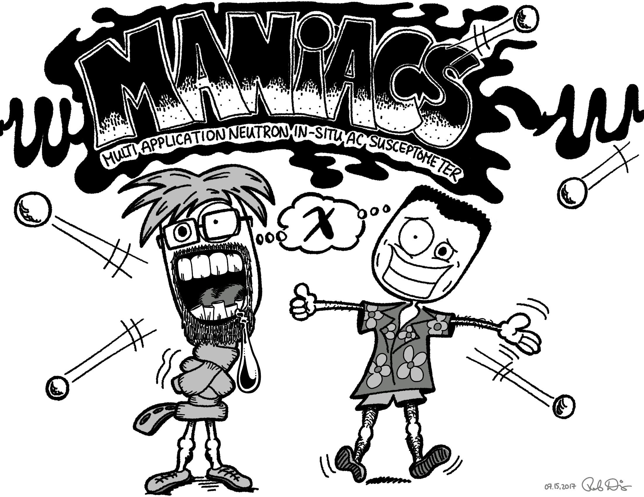 Maniacs Cartoon