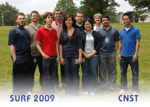 CNST SURF 2009 students