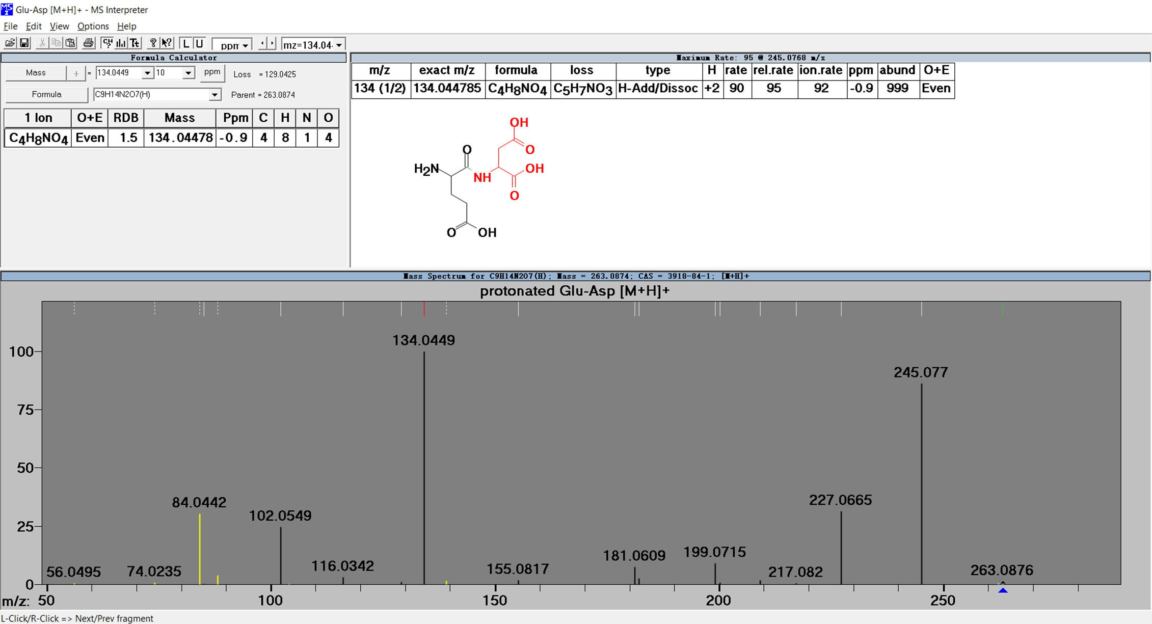 Screenshot of MS Interpreter
