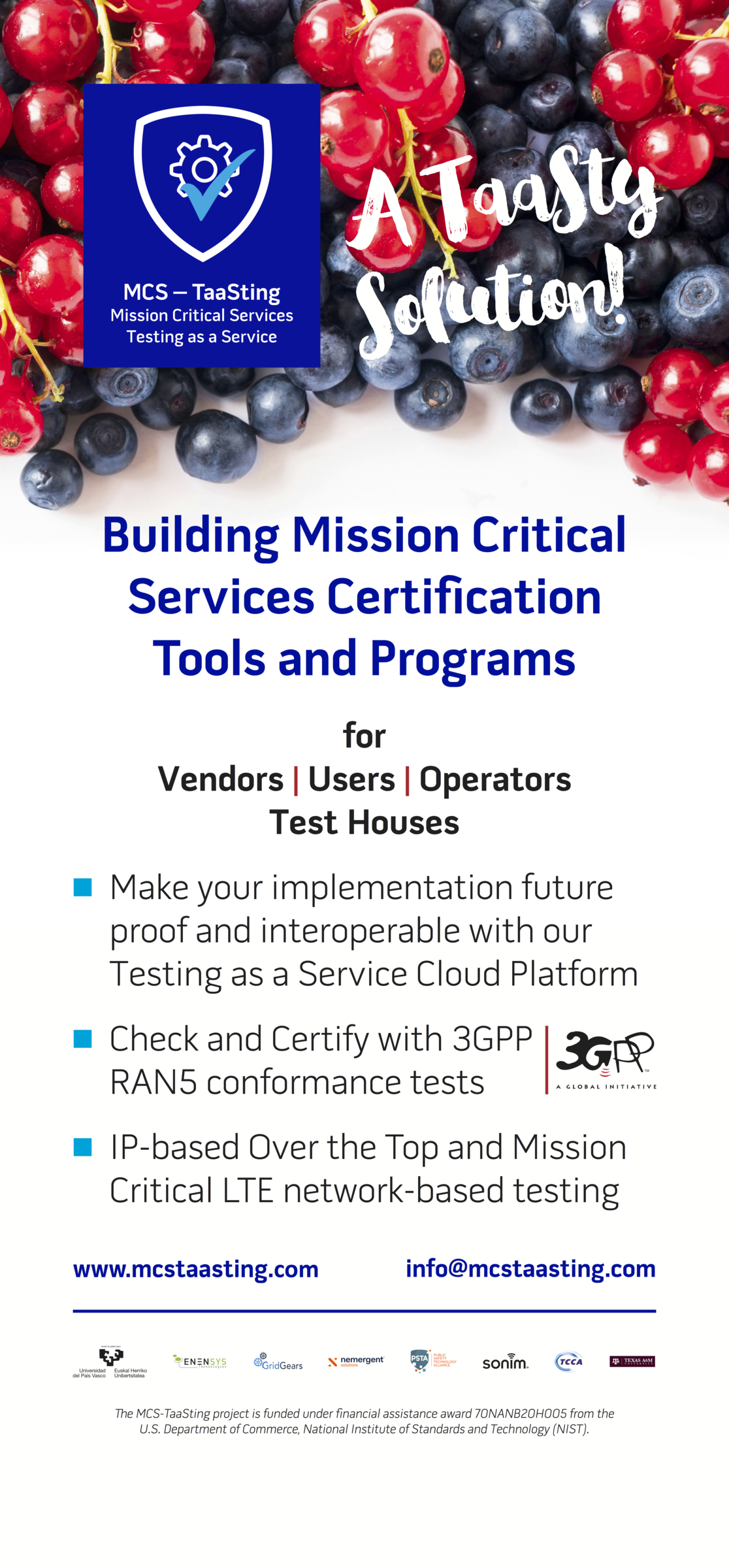 Building MC Services Certification Tools and Programs Digital Poster