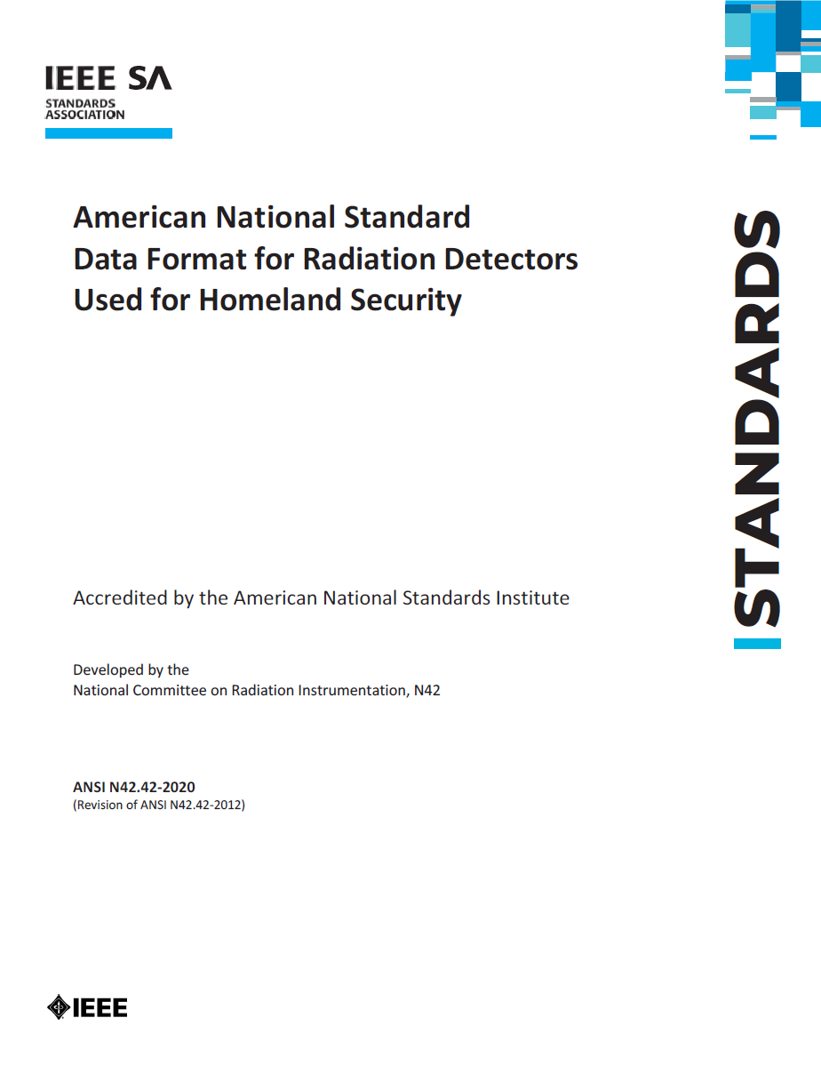 Documentary Standards: ANSI/IEEE N42.42 Standard | NIST