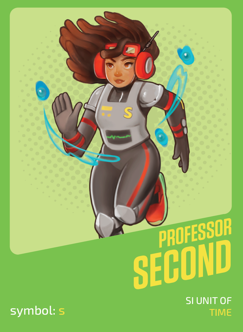 Professor Second: Front of Card