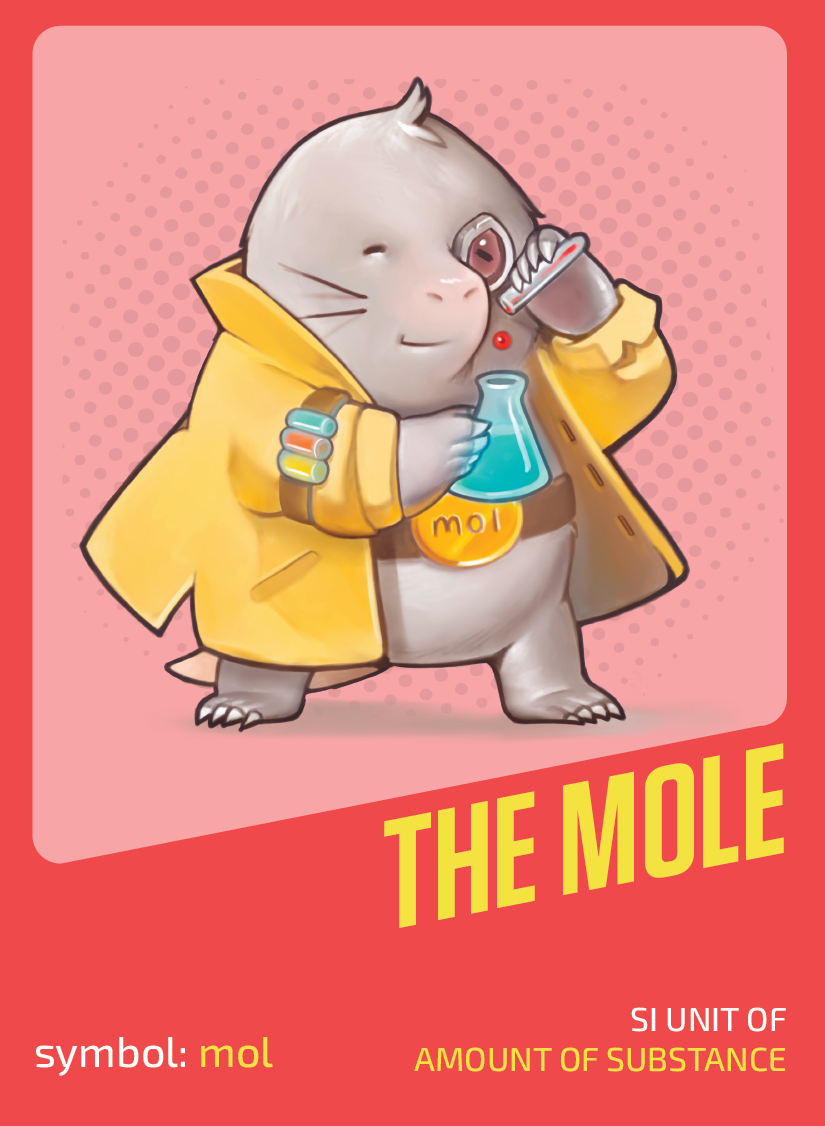 The Mole: Front of Card