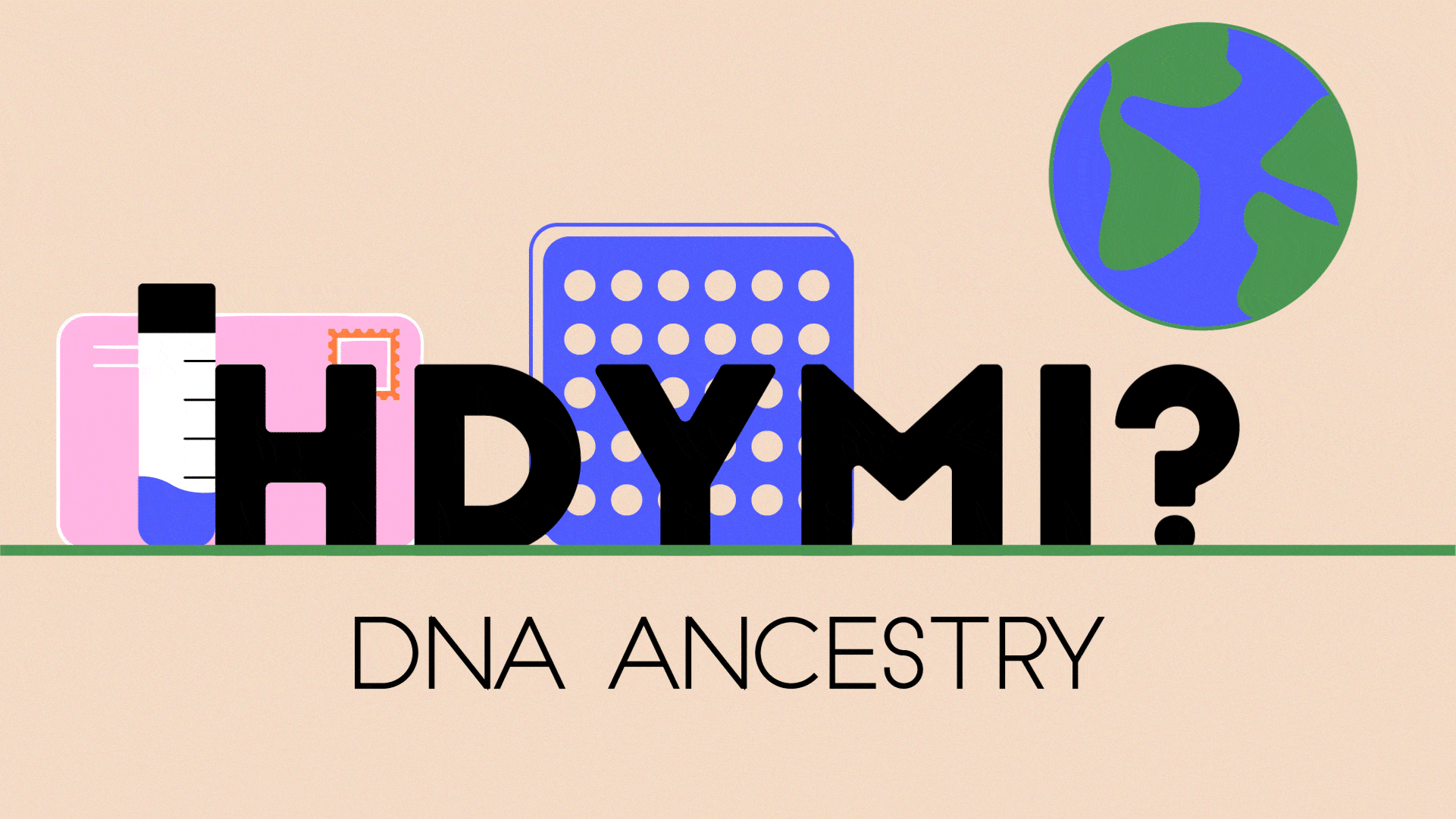 HDYMI DNA ancestry animation