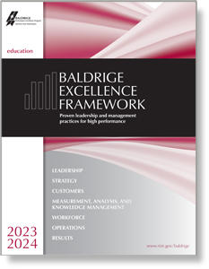 Baldrige Excellence Framework (Education) | NIST