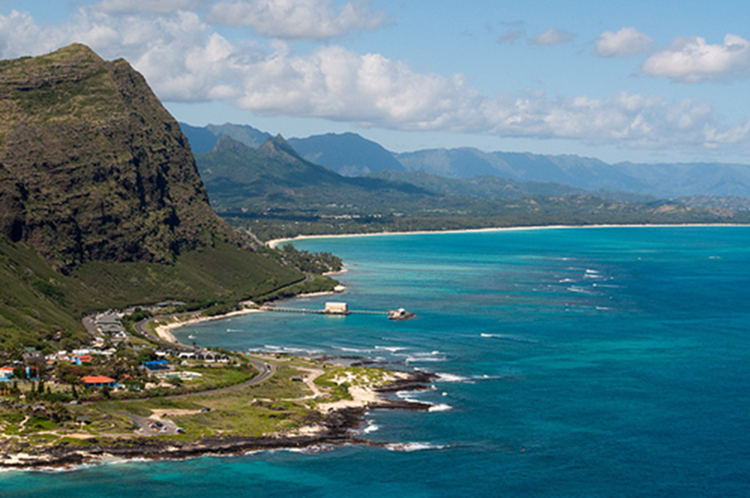Aerial photo of HPU Makapuu Campus
