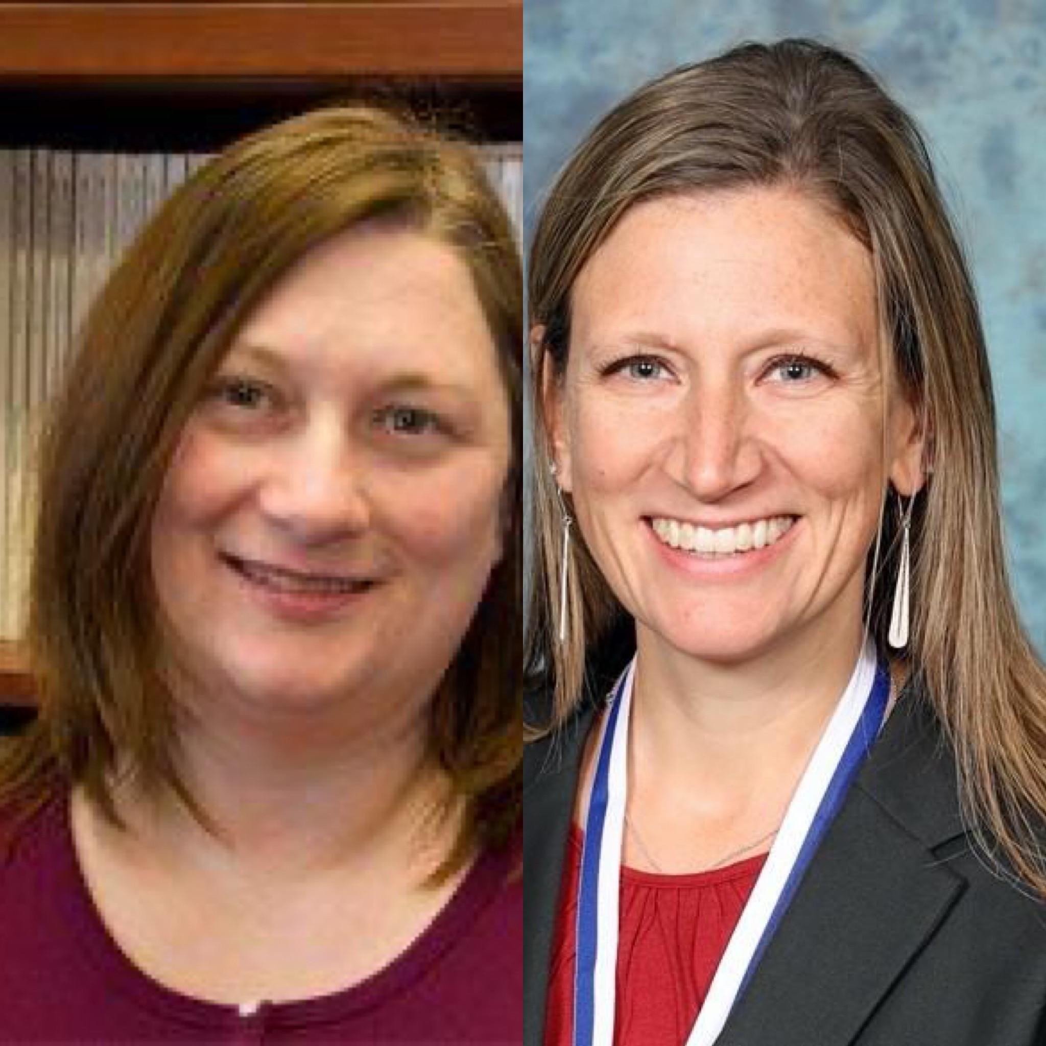 Melissa Phillips and Kate Rimmer