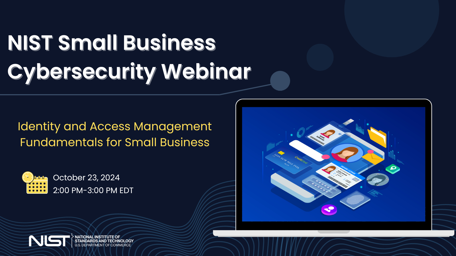 Identity and Access Management Fundamentals for Small Business | NIST