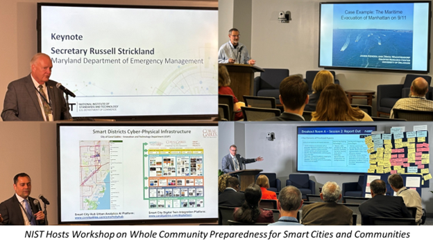 NIST Hosts Workshop on “Whole Community Preparedness for Smart Cities ...