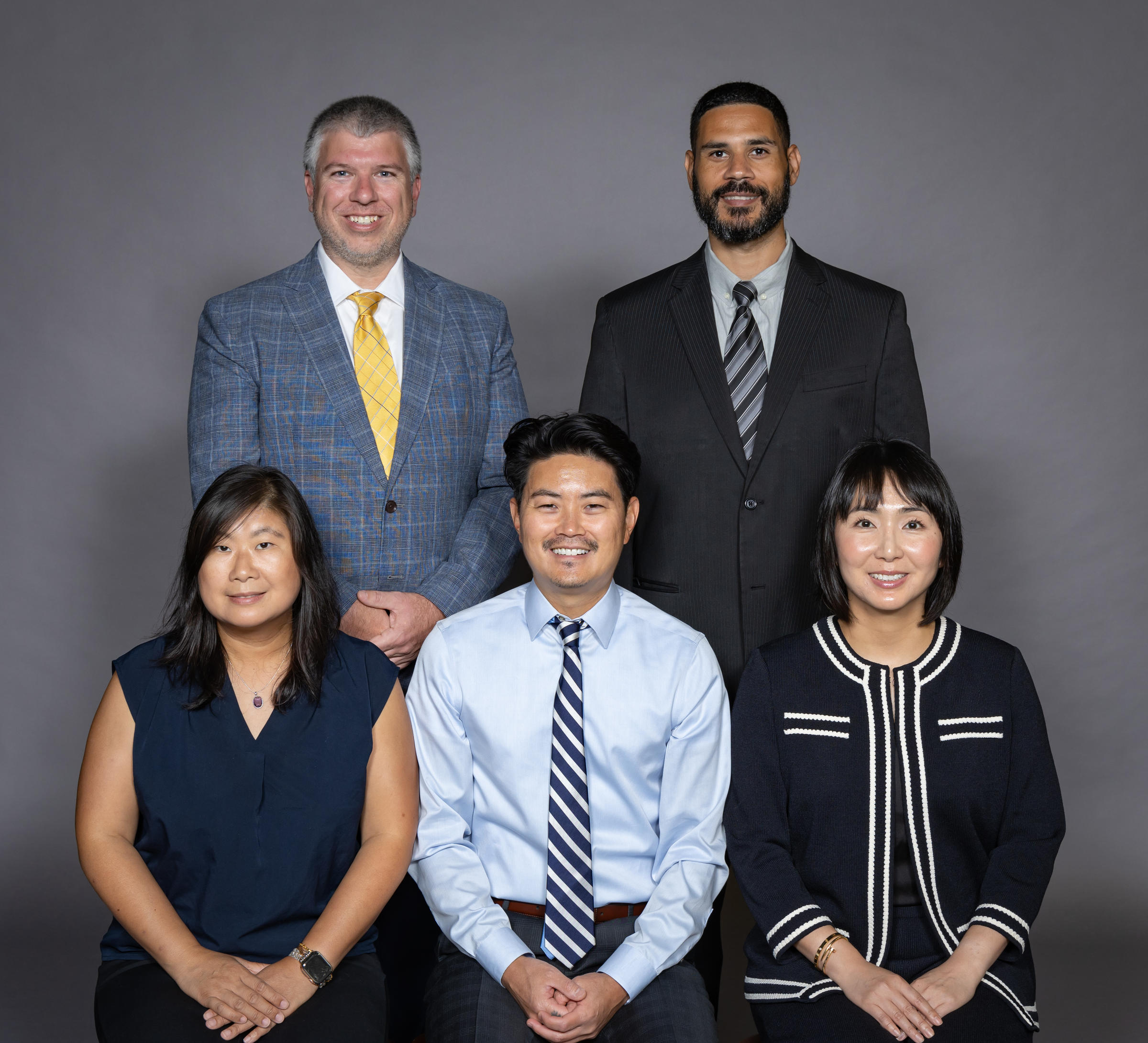 Gilberto Castillo, Michael Teske, Dean Iwasaki, Sue Ha, Lisa Ko