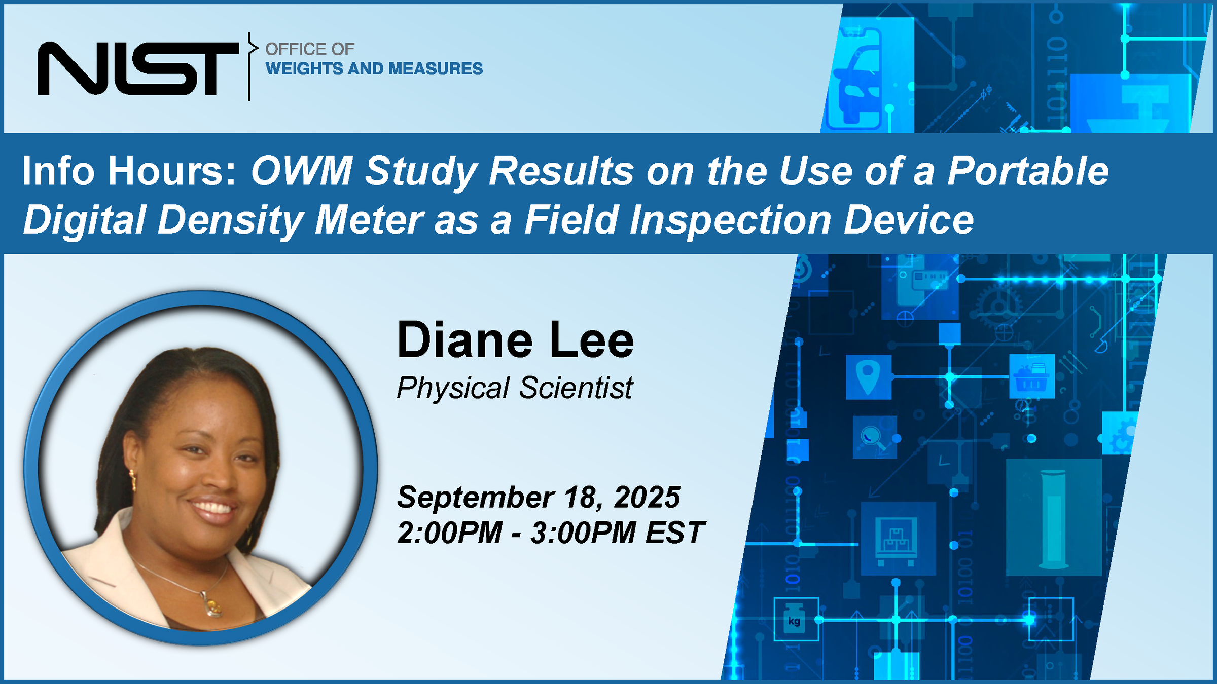 OWM Study Results on the Use of a Portable Digital Density Meter as a ...