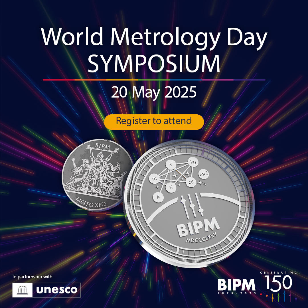 BIPM 150th Anniversary Standout Poster | NIST