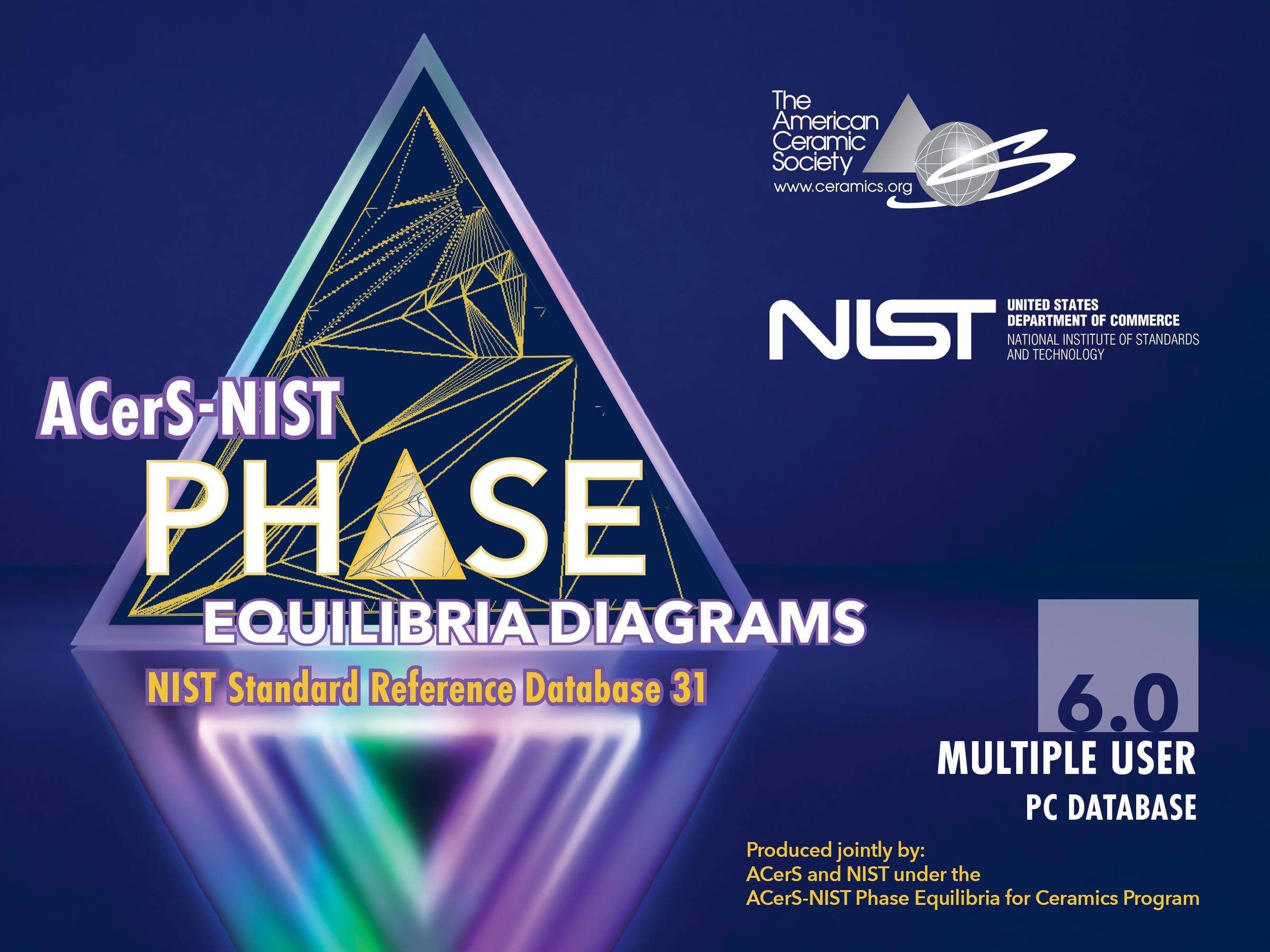 MMSD Staff Release 2025 Version of SRD31, Phase Equilibria Diagrams ...