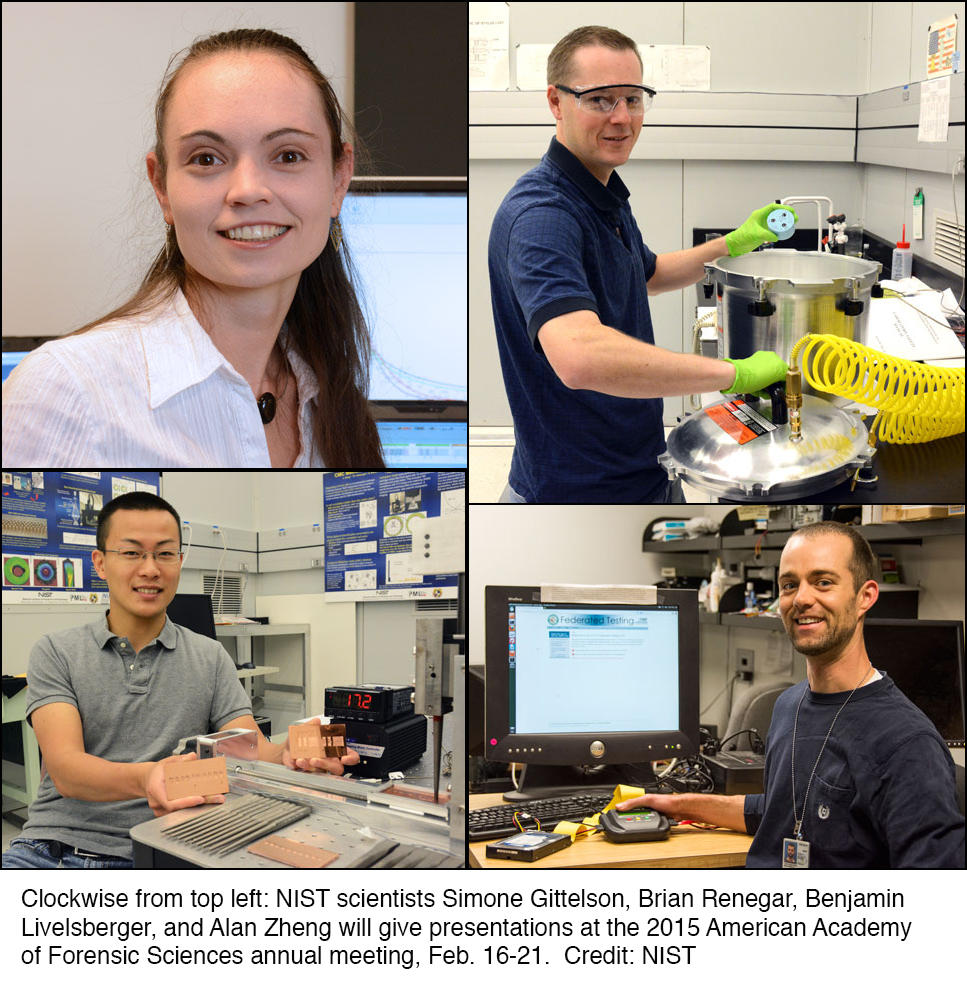 NIST Scientists to Give Latest Results at American Academy of Forensic ...