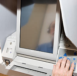 electronic voting booth