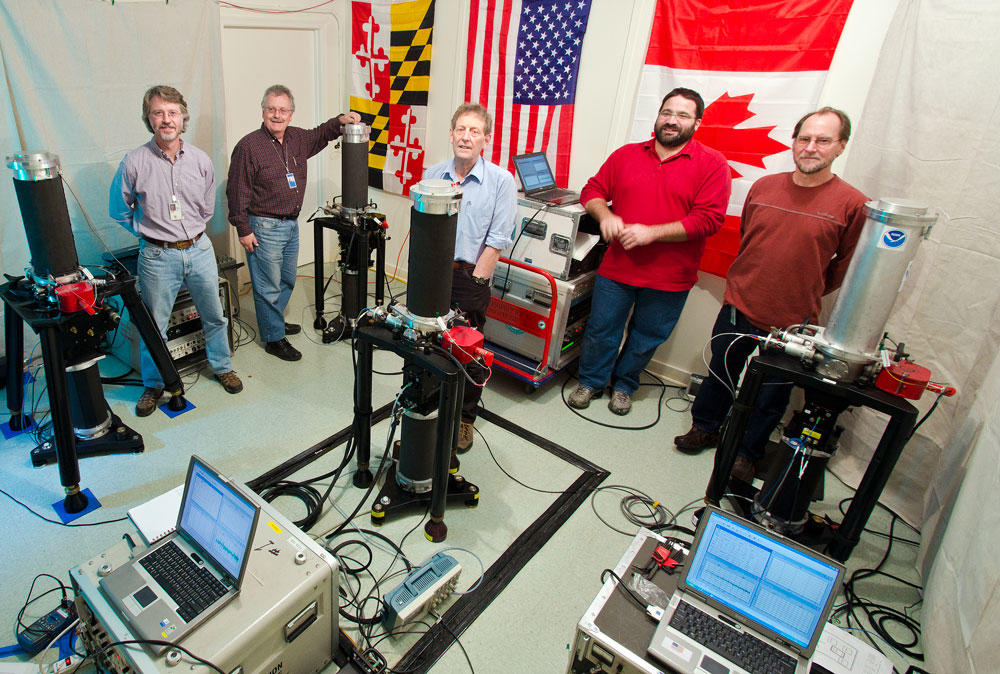The 2012 participants, from left: David Newell of PML, Jacques Liard of ...